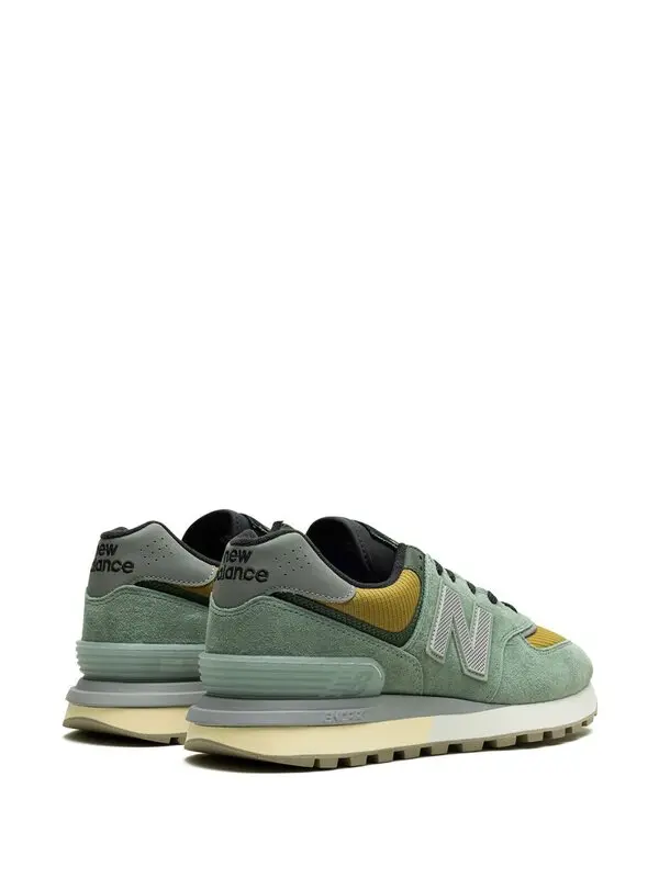 NEW BALANCE X Stone Island 574 Legacy Light Sneakers - Green