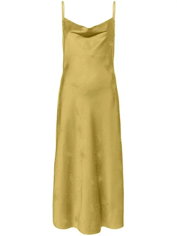 ALLSAINTS Hadley Patterned Jacquard Midi Dress