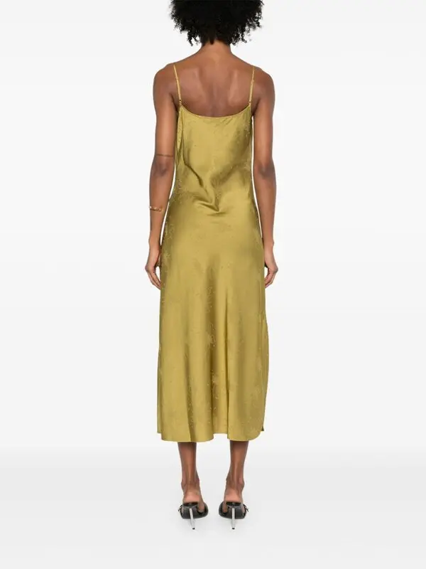 ALLSAINTS Hadley Patterned Jacquard Midi Dress