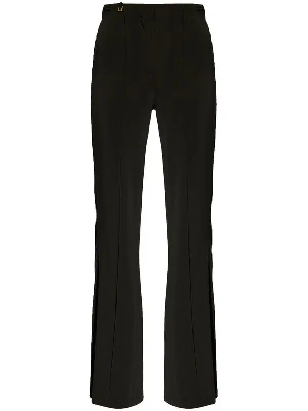Jacquemus Le Pantalon Drapé Flared Trousers