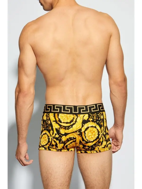 Versace Barocco Print Greca-border Boxers