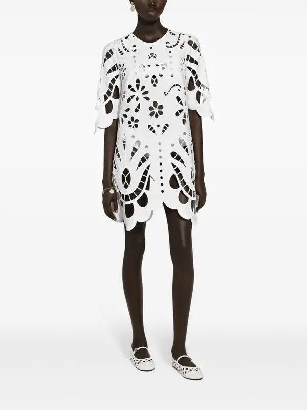 Dolce & Gabbana Cut-out Shift Minidress