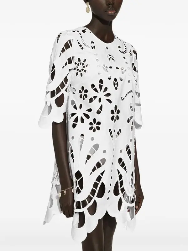 Dolce & Gabbana Cut-out Shift Minidress