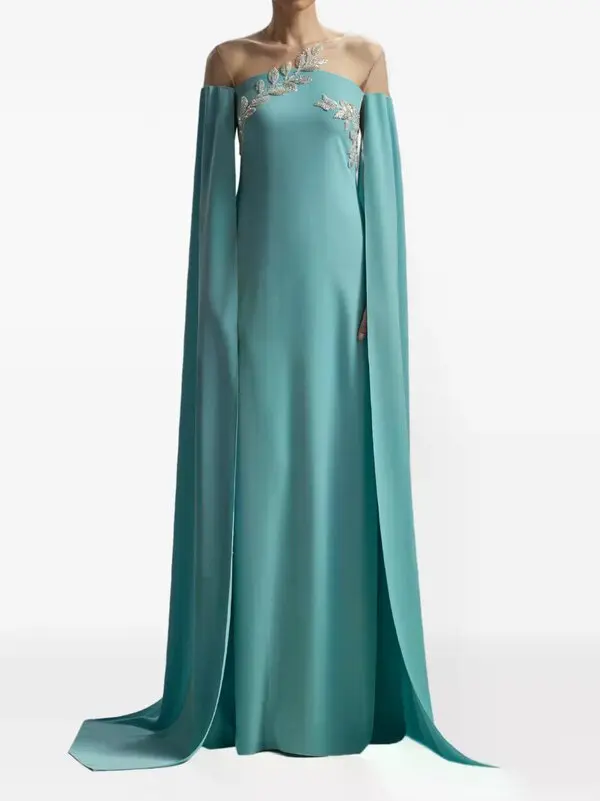 CRISTALLINI Kassandra Maxi Dress - Blue