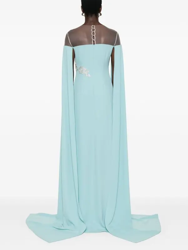 CRISTALLINI Kassandra Maxi Dress - Blue