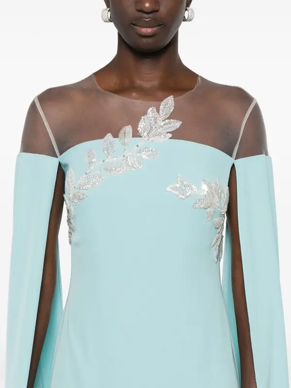 CRISTALLINI Kassandra Maxi Dress - Blue