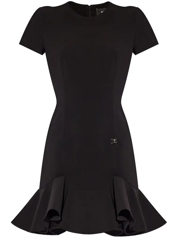 Dsquared2 Ruffled-hem Mini Dress