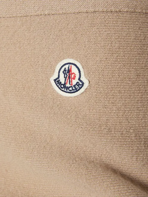 Moncler Wool Blend Midi Skirt
