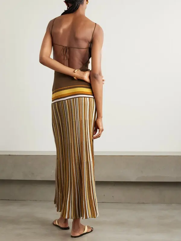 chinese dress ladies Faithfull The Brand Citara Maxi Dress in Cocoa – Coco & Lola main image 0
