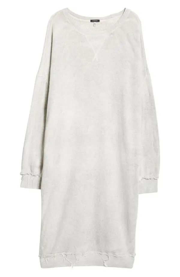 r13 grunge sweatshirt dress R13 Grunge Sweatshirt Dress