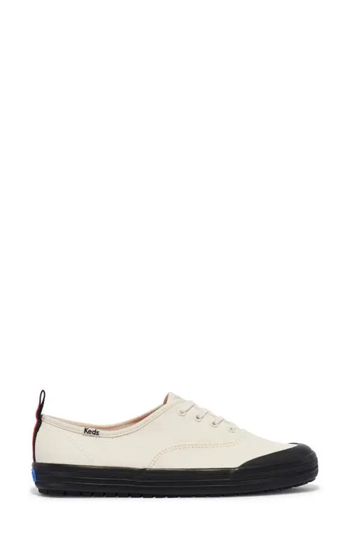 Keds® Champion Toe Rand Sneakers - White/black