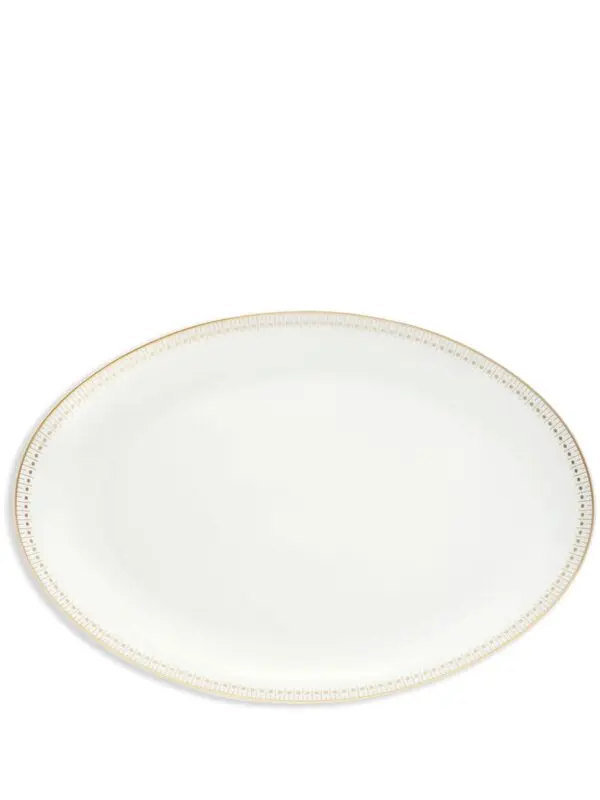 Christofle Malmaison Impériale Oval Platter - White