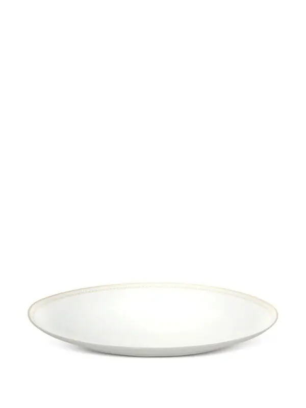 Christofle Malmaison Impériale Oval Platter - White