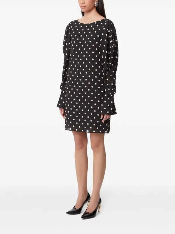 Nina Ricci Polka-dot Print Shift Dress