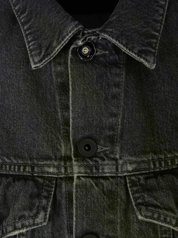 Off-White Logo Patch Denim Jacket