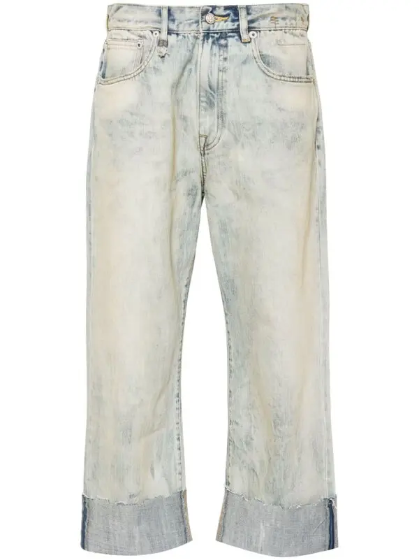R13 Cuffed Boyfriend Jeans