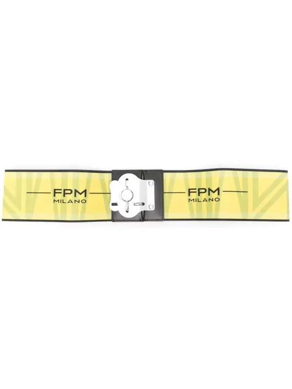 FPM MILANO Butterfly Elasticated Belt - Yellow