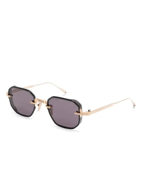 AKONI Geometric-frame Sunglasses