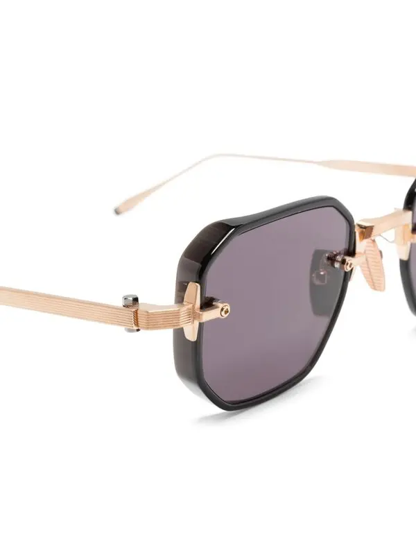 AKONI Geometric-frame Sunglasses