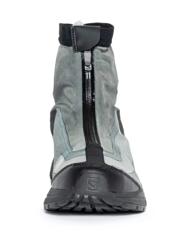 Boris Bidjan Saberi 11 Zip-up Hi-top Sneakers - Grey