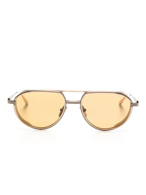 AKONI Skyracer Aks 511 Pilot-frame Sunglasses - Gold