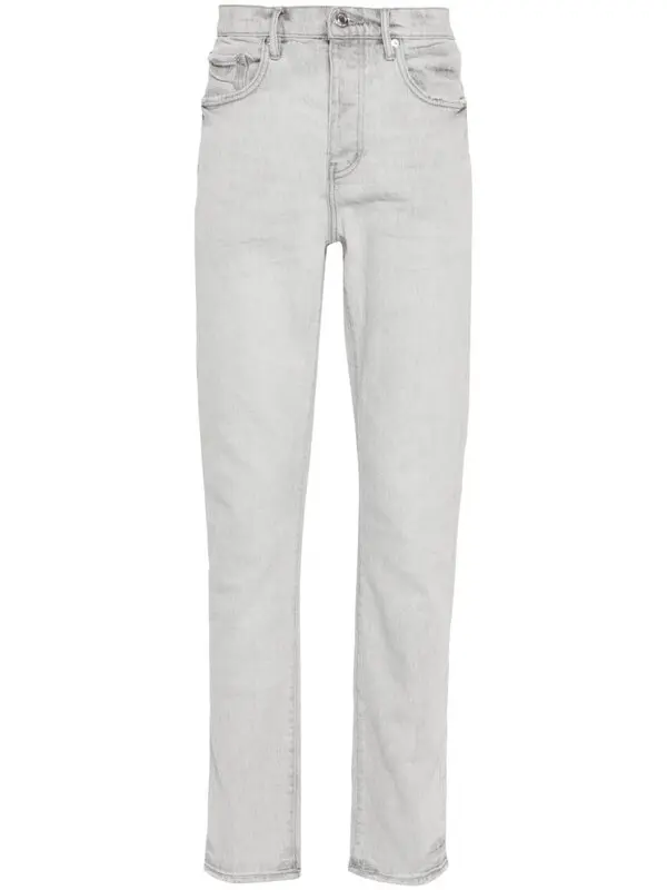 PURPLE BRAND Mid-rise Straight-leg Jeans