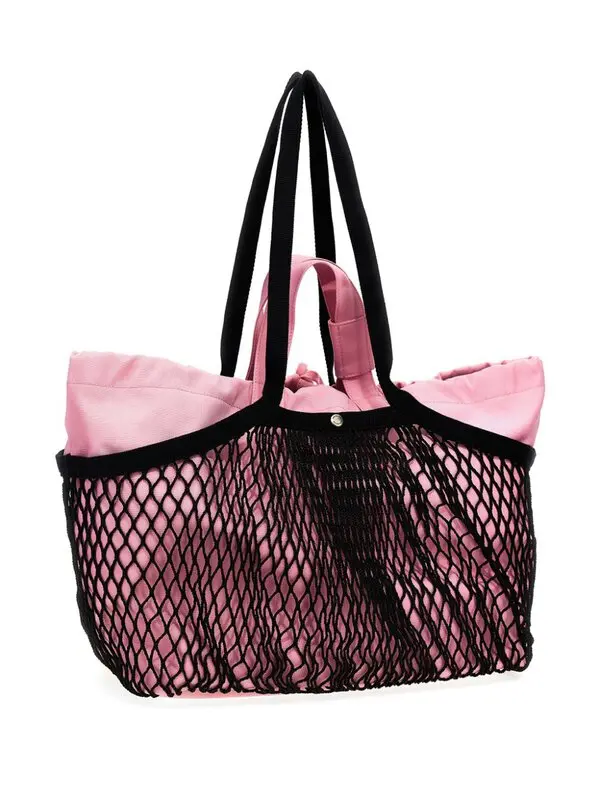 Balenciaga Small 24/7 Layered Mesh Tote Bag