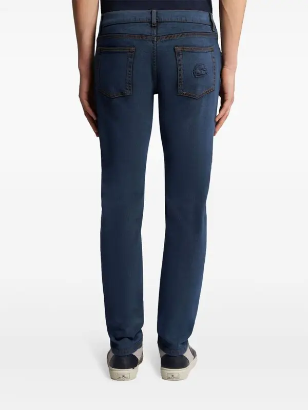 Etro Pegaso-motif Slim-fit Jeans
