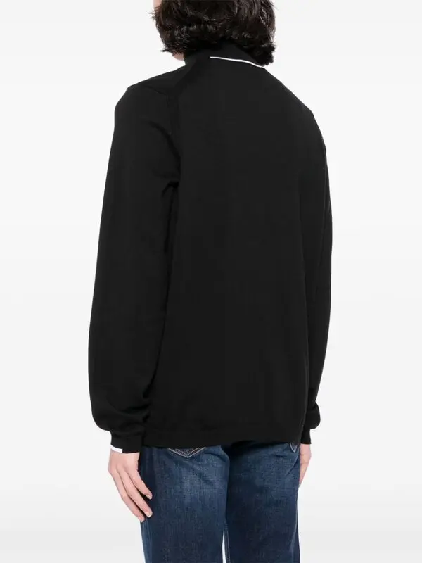 BOSS Logo-appliqué Sweatshirt - Black