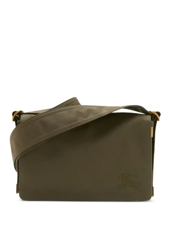 Burberry Gabardine Crossbody Bag - Green