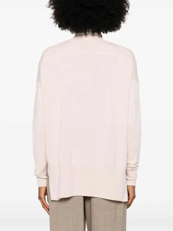 JIL SANDER Crew-neck Cashmere Jumper - Pink