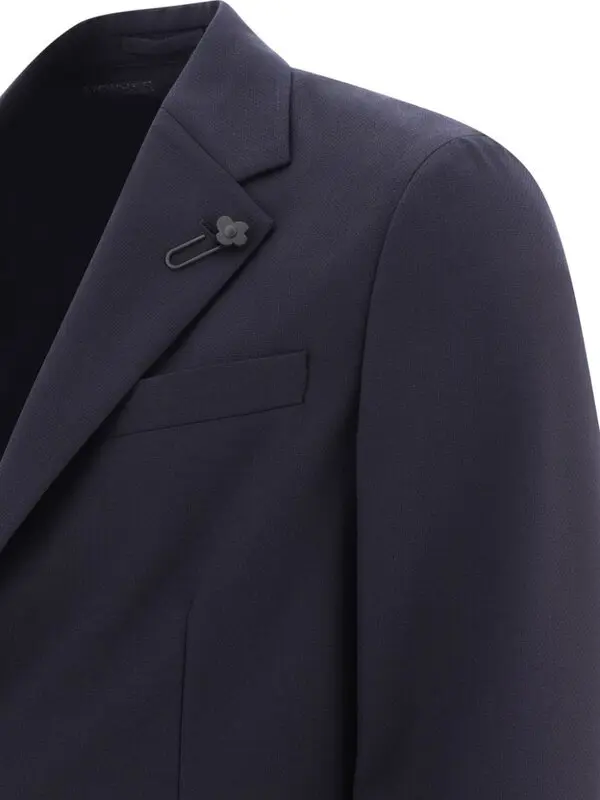 LARDINI English Vents Single-breasted Blazer