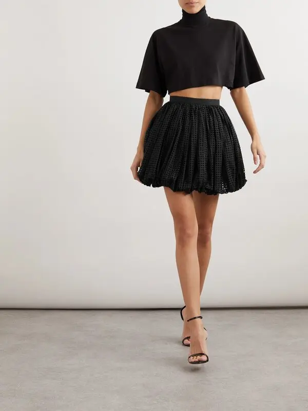 Alaïa Laser-cut Mini Skirt