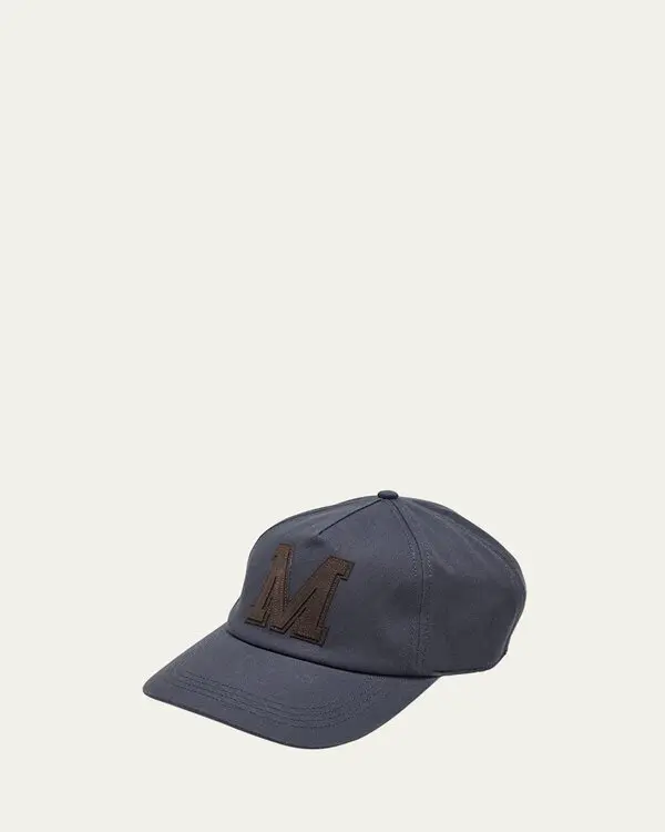 Moncler Logo-patch Baseball Cap - Blue