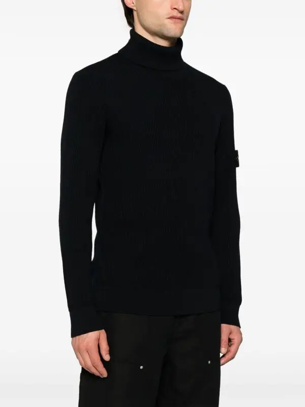 Stone Island Compass-badge Wool Jumper