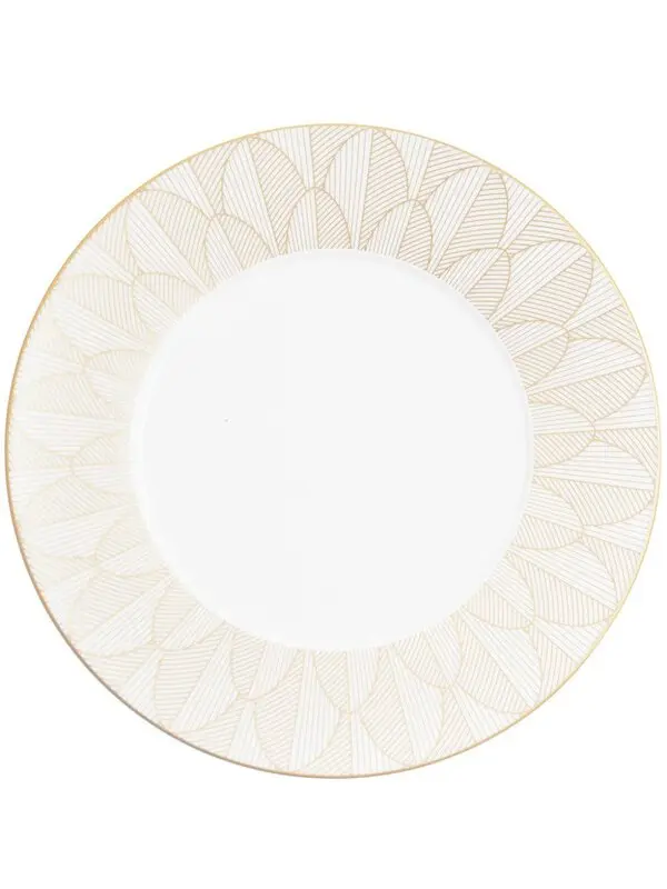 Christofle Malmaison Impériale Dinner Plate - White