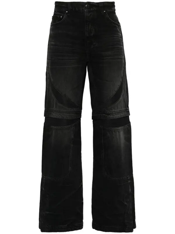 Amiri Mx-3 Straight-leg Jeans - Black