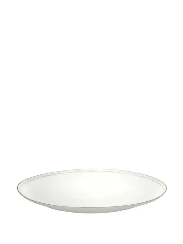 Christofle Malmaison Impériale Oval Platter - White