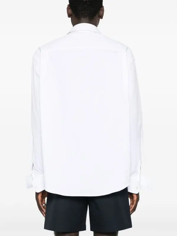Gucci Logo-embossed Cotton Shirt