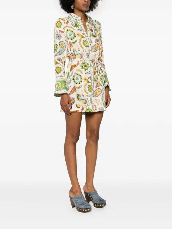 ALEMAIS Arcade Mini Shirt Dress