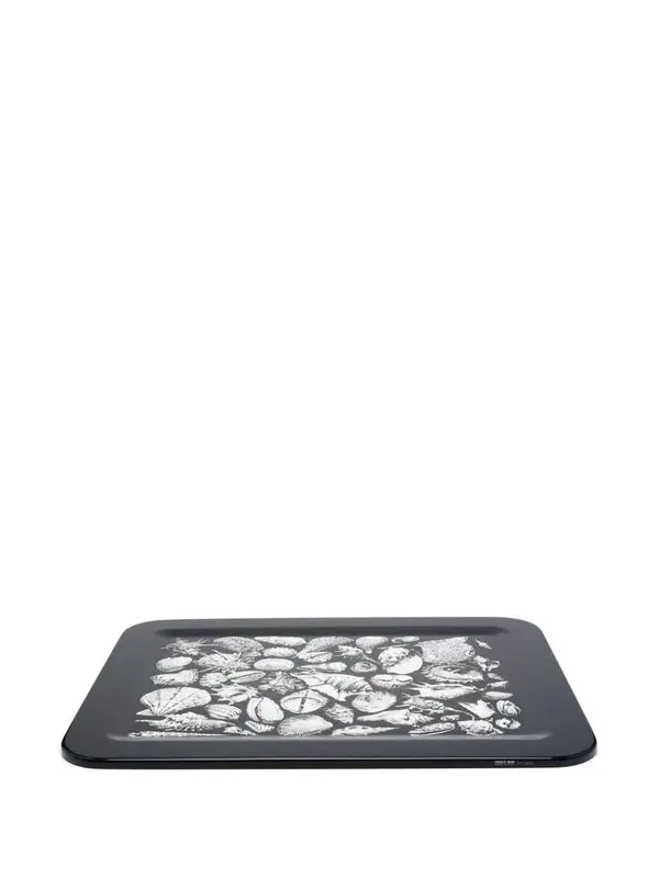 FORNASETTI Conchiglie Marine-print Tray