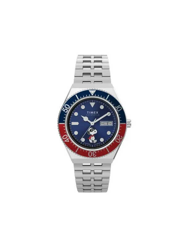 Timex X Peanuts M79 40mm Bracelet Watch - Blue
