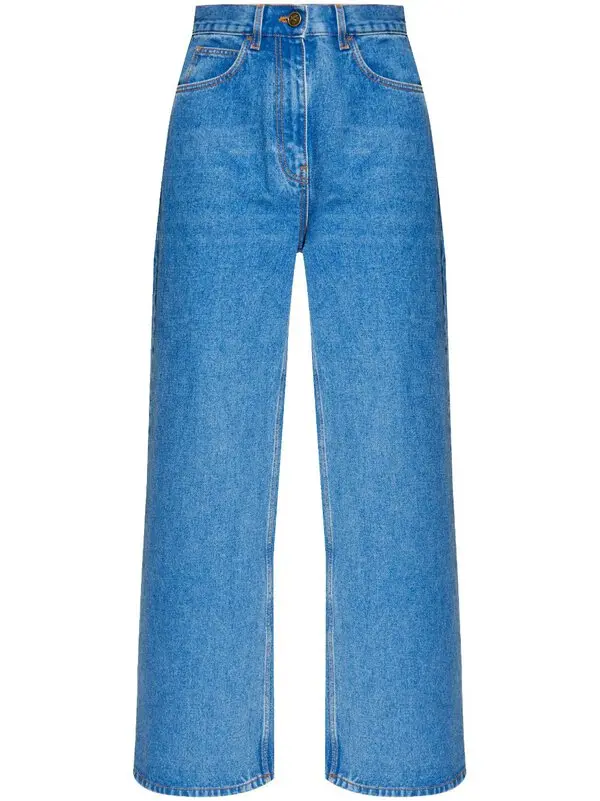 Etro High-rise Wide-leg Jeans