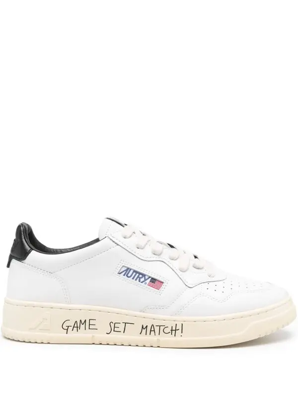 AUTRY Medalist Panelled Sneakers - White
