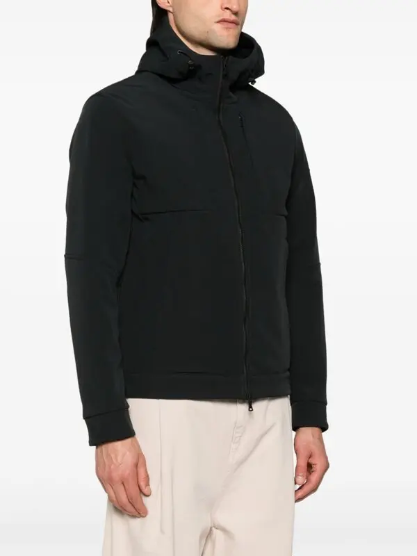 Paul & Shark Hooded Shell Jacket - Black