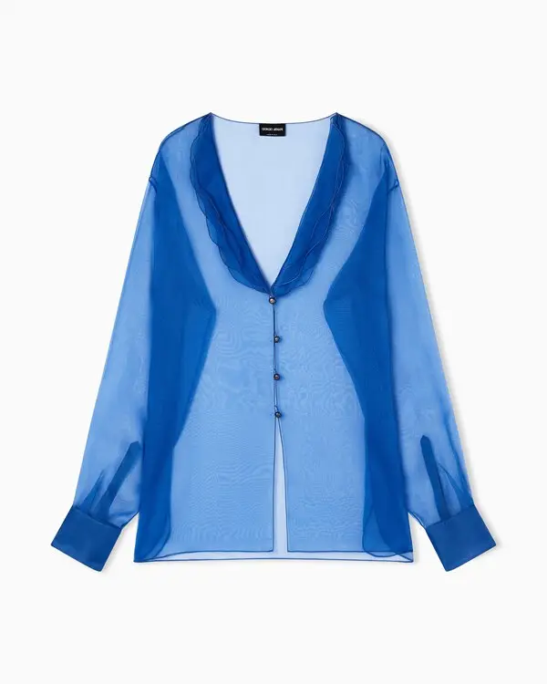 Giorgio Armani Silk-organza Shirt
