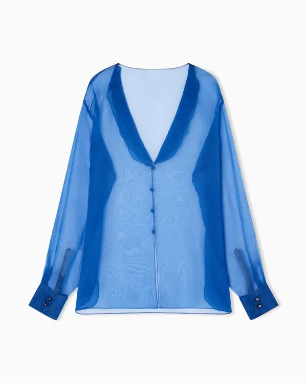 Giorgio Armani Silk-organza Shirt