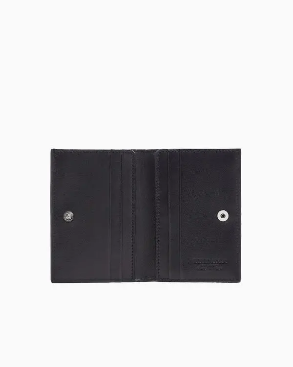 Giorgio Armani Nappa-leather Bifold Wallet - Black