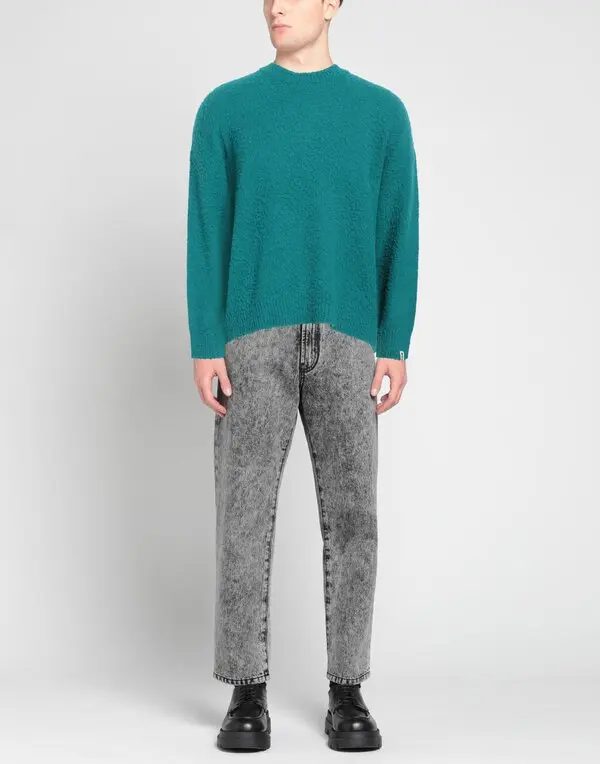 BONSAI Sweater In Alpaca Wool Blend - Green