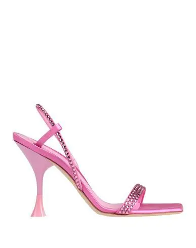 3JUIN Embellished Slingback Sandals - Pink